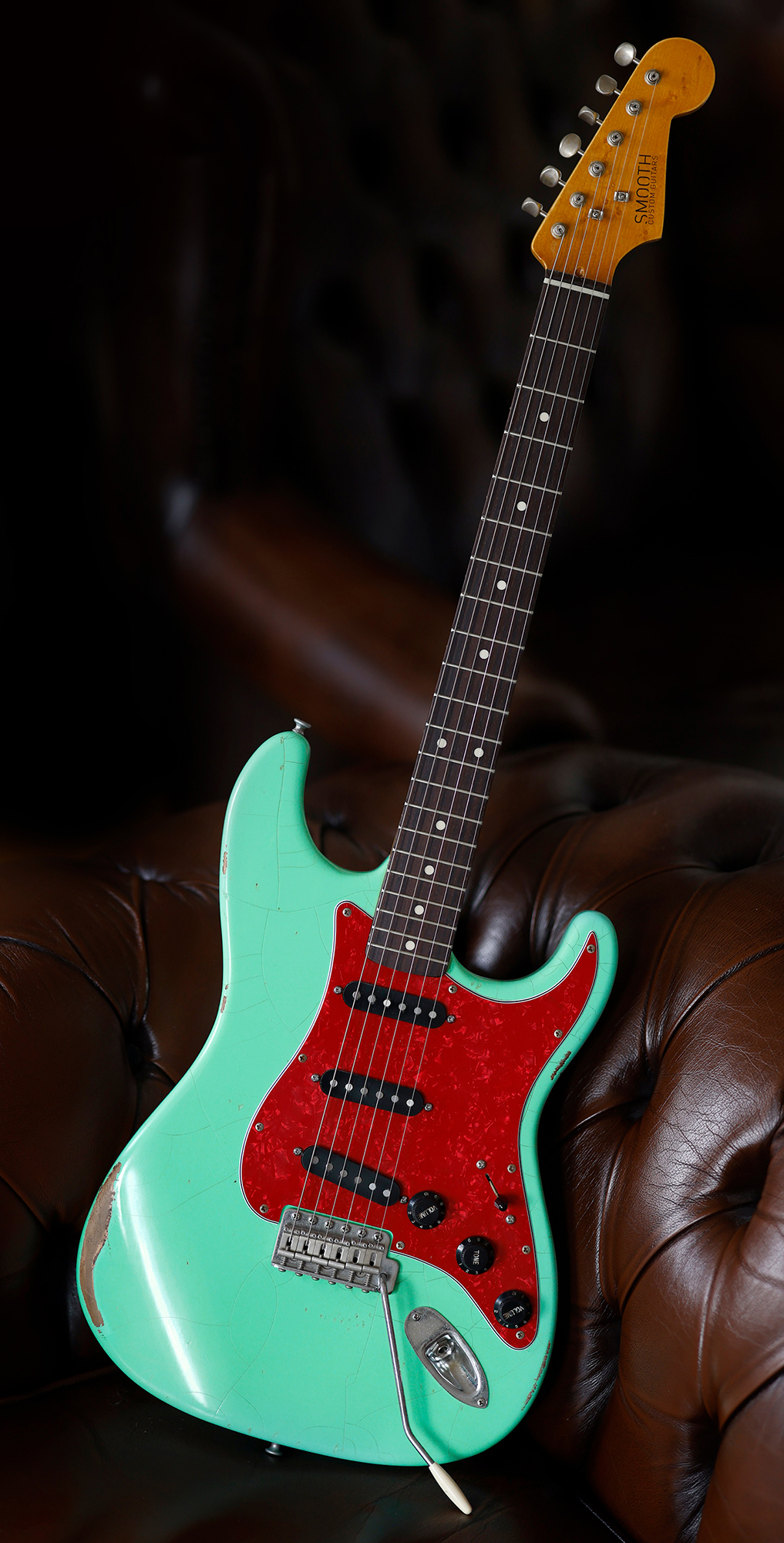 Seafoam Green Strat - Smooth Custom Guitars